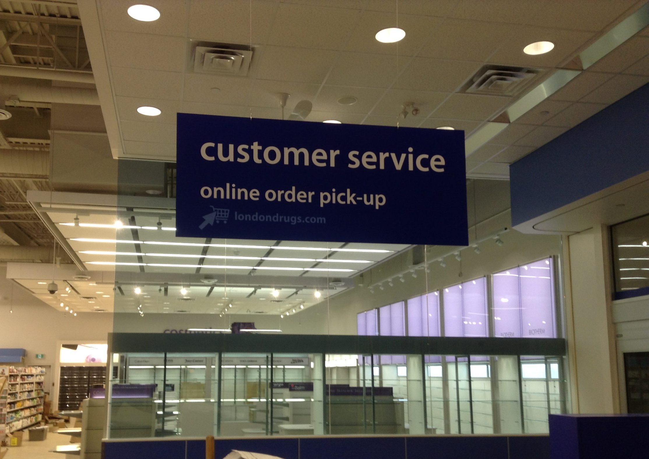 Hanging Signs & Aisle Signs - Dimension 3 Plastics Ltd. Dimension 3 ...